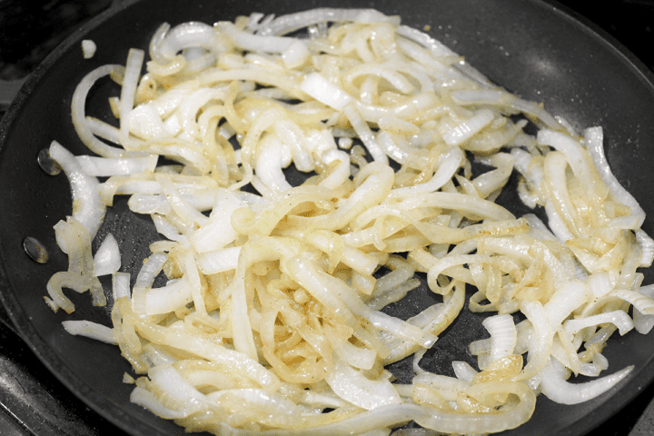 French Onion Pizza With Boozy Caramelized Onions & Gruyère