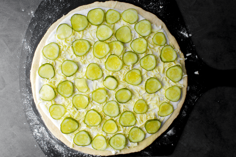 Ranch and Dill Pickle Pizza – Thursday Night Pizza