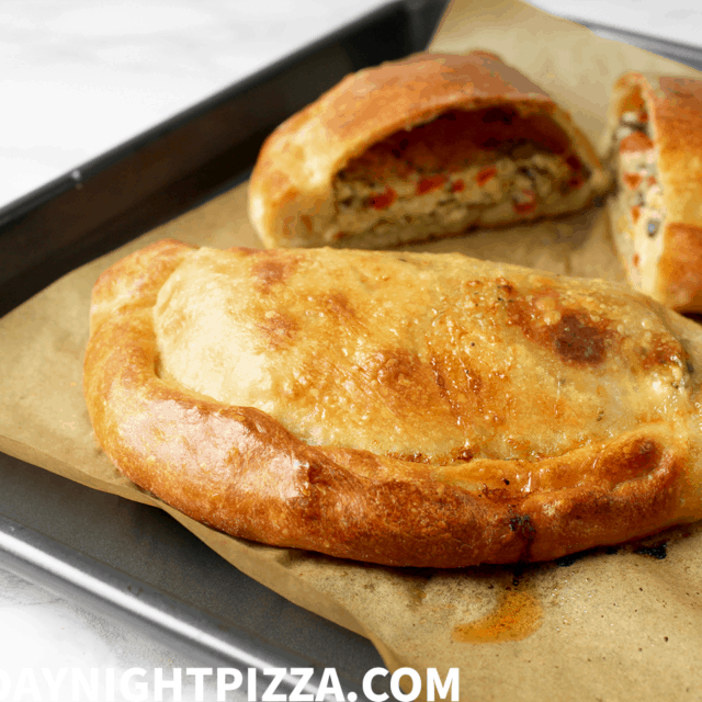 Healthy(ish) Vegetarian Calzone Recipe with Broccoli, Bell Pepper ...