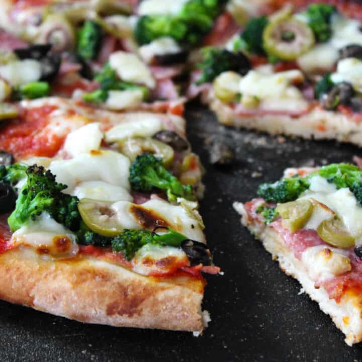 How To Make Homemade Frozen Pizza - Pizza Meal Prep