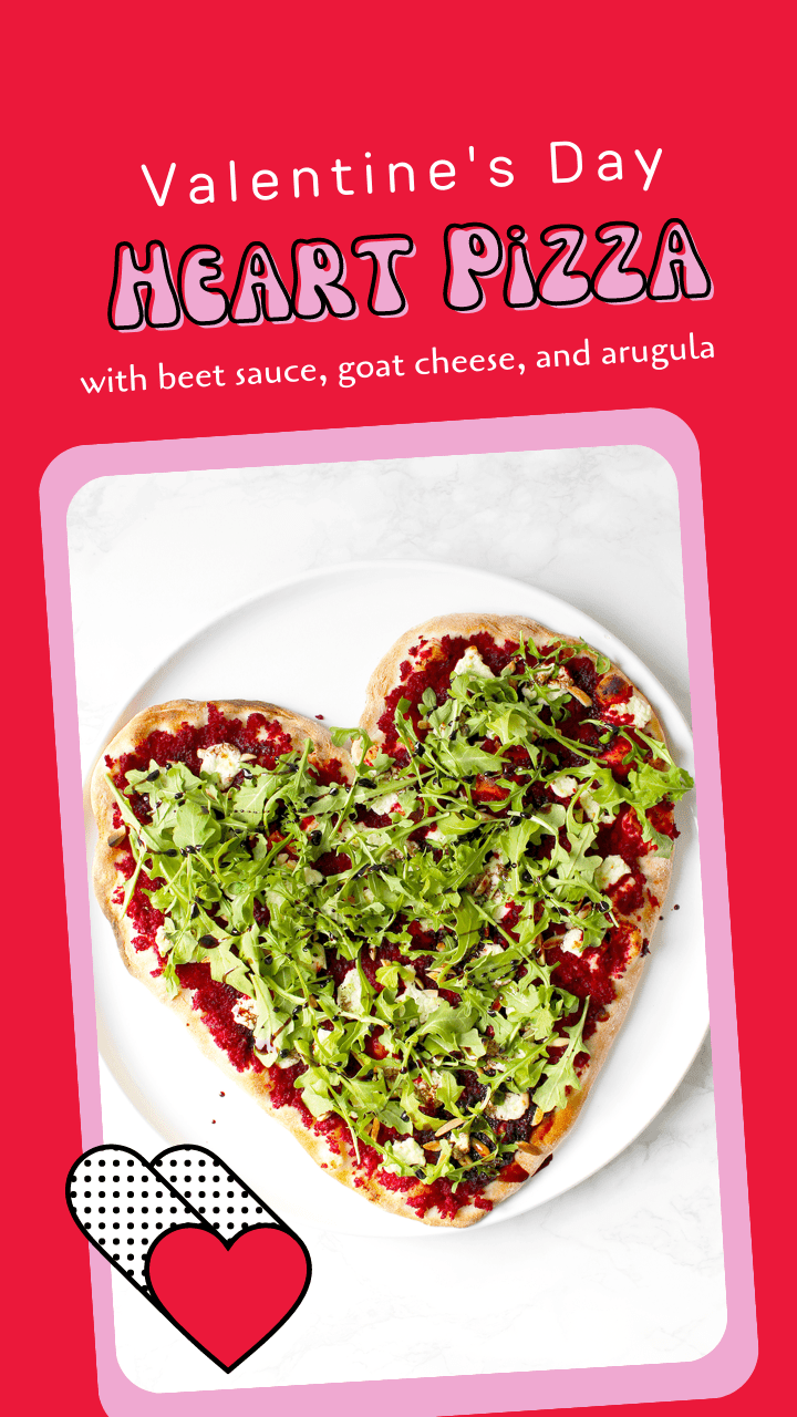 Valentine's Day Heart Pizza Recipe – Thursday Night Pizza