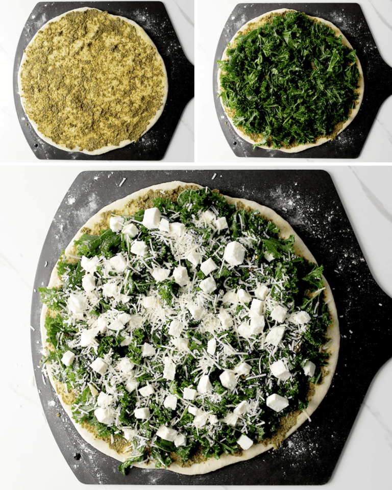 Crispy Kale and Pesto Pizza – Thursday Night Pizza